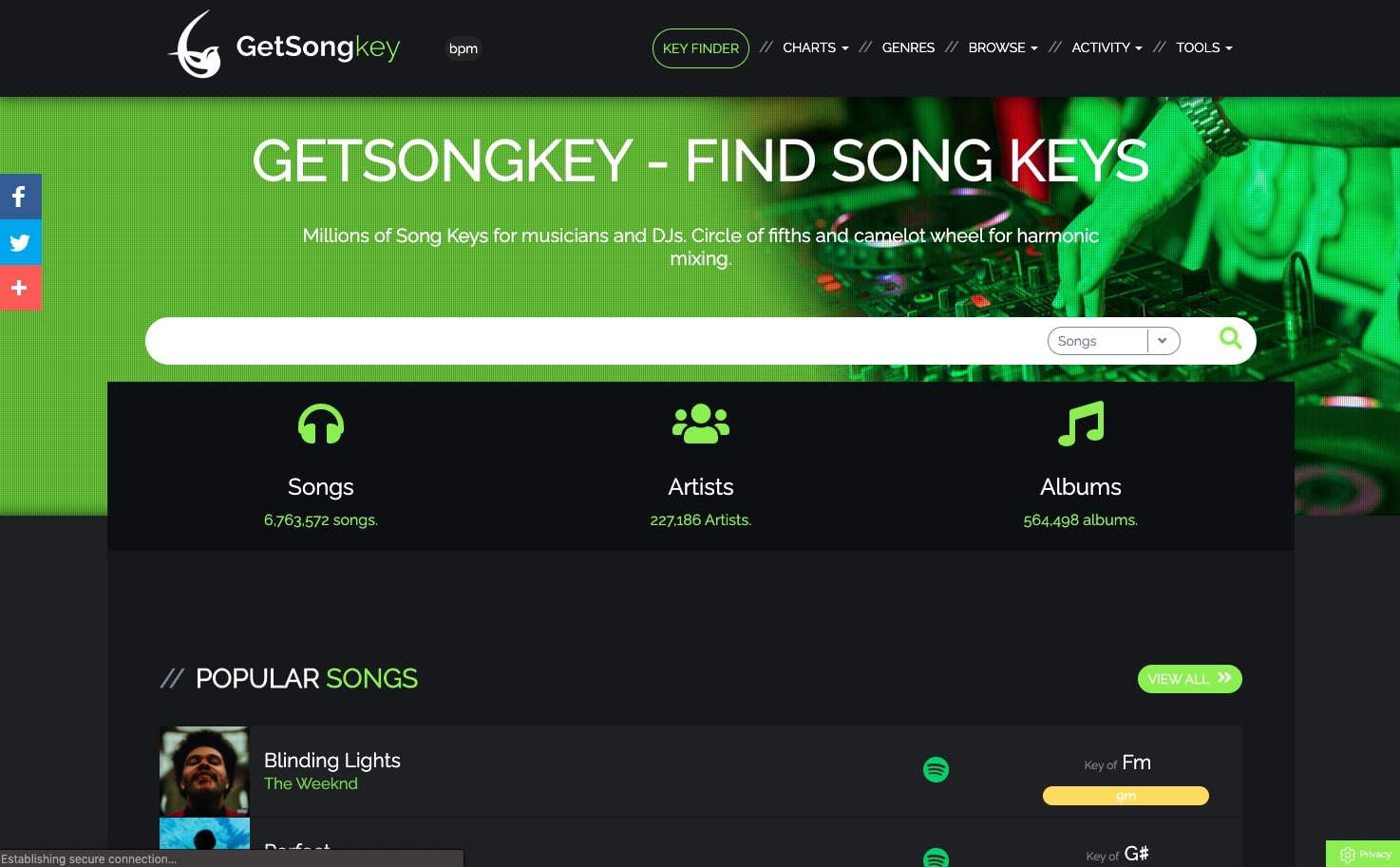 How to find the key of songs? - GetSongKey review